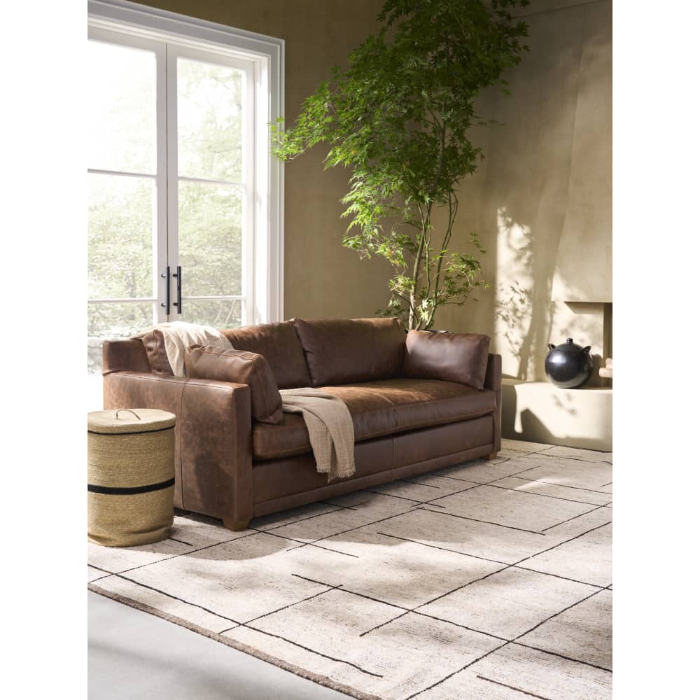 Rowe Furniture Sylvie Bespoke Leather Sofa ~ Available To Custom Order ...