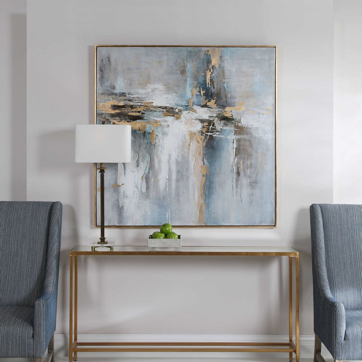 Uttermost Road Less Traveled Hand Painted Canvas – casabelladecor.net