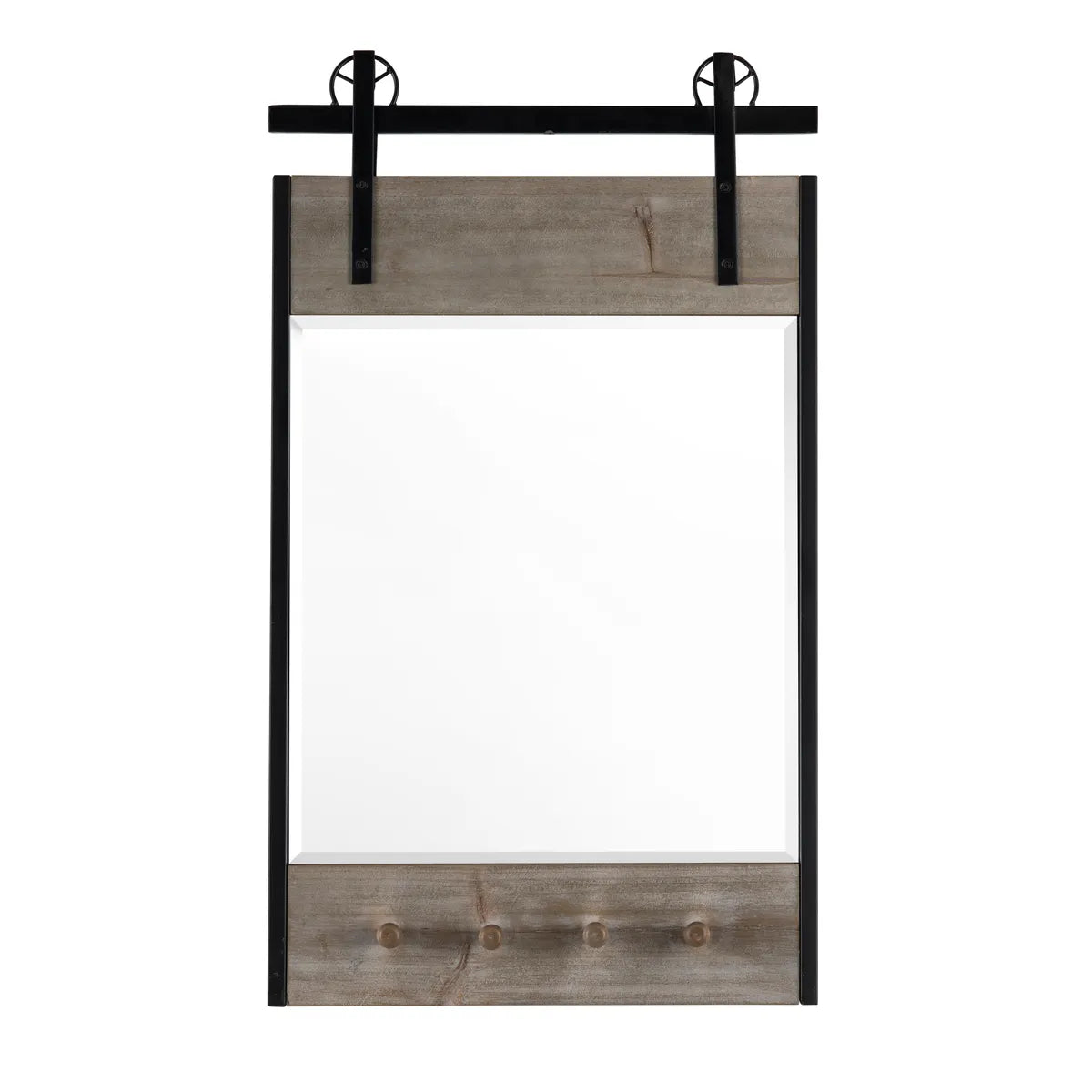Crestview Collection Mason Barn Door Mirror – casabelladecor.net