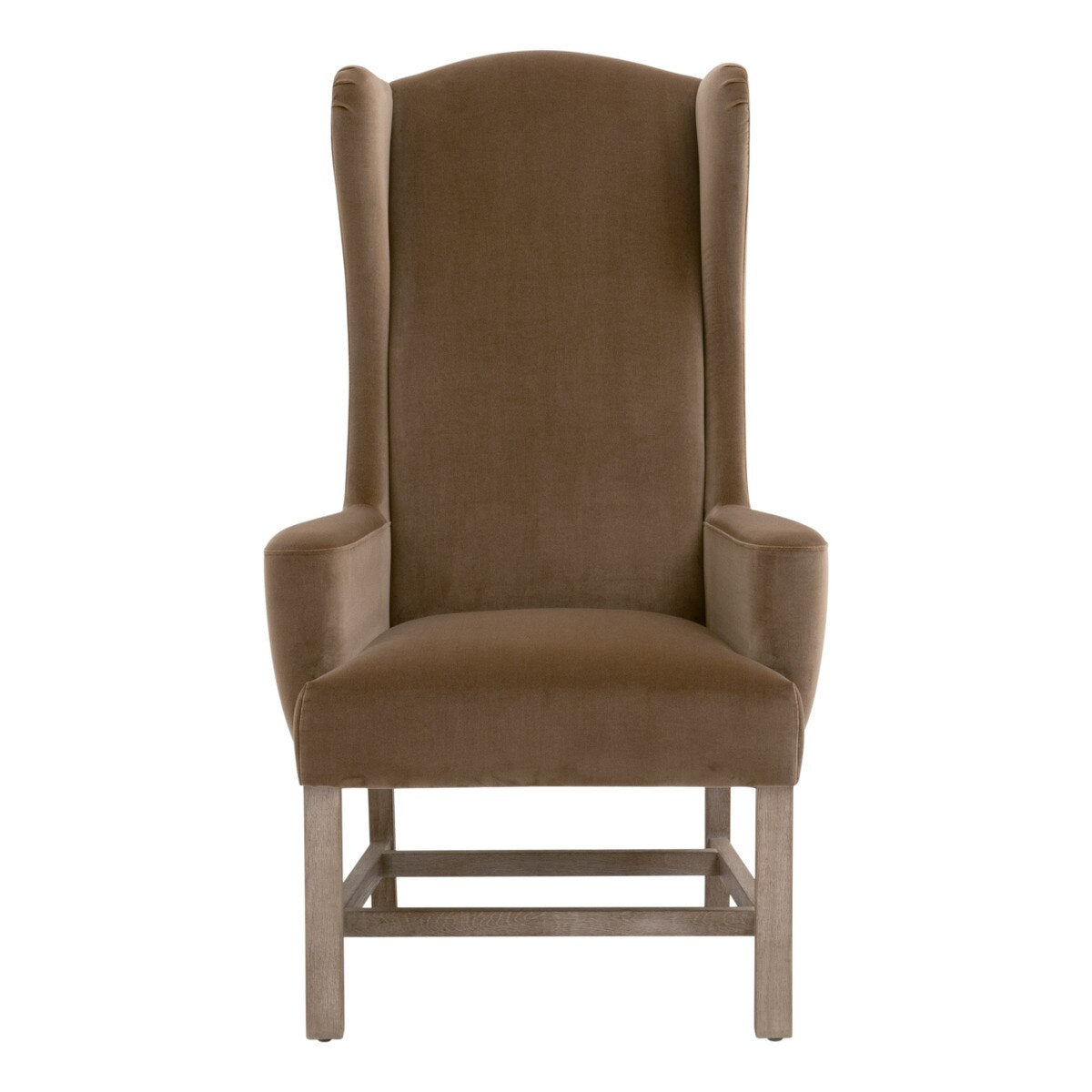 Essentials For Living Bennett Arm Dining Chair ~ Caramel Velvet With N ...