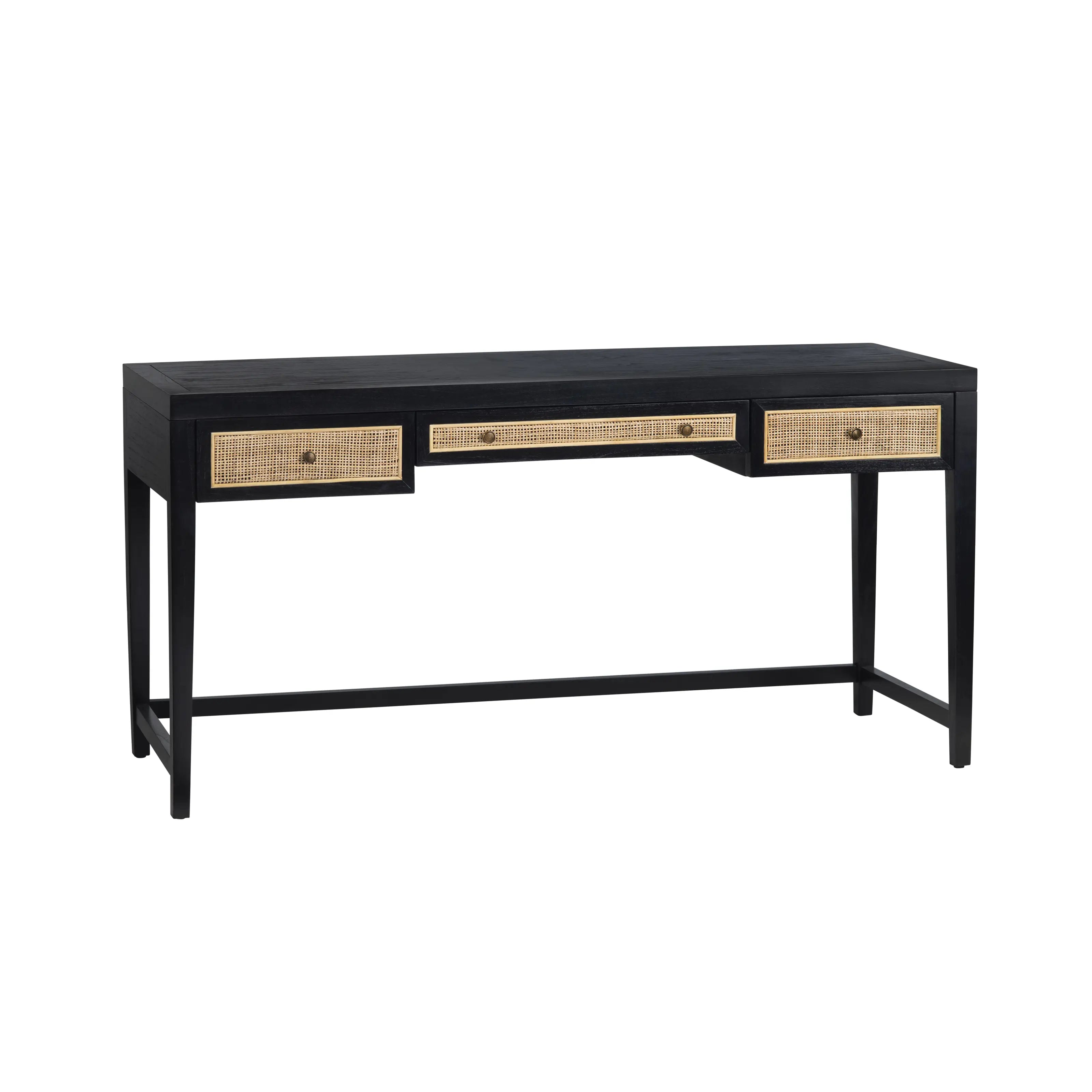 Crestview Collection Alder Black Writing Desk – casabelladecor.net