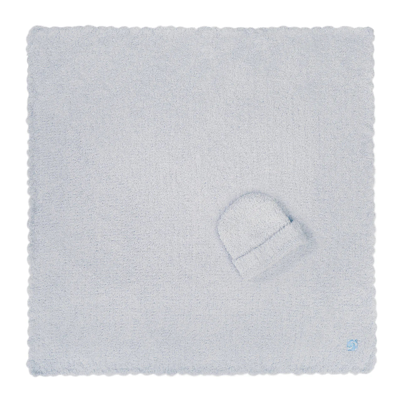 Kashwere Baby Ultra Plush Ice Blue Baby Blanket & Cap – casabelladecor.net