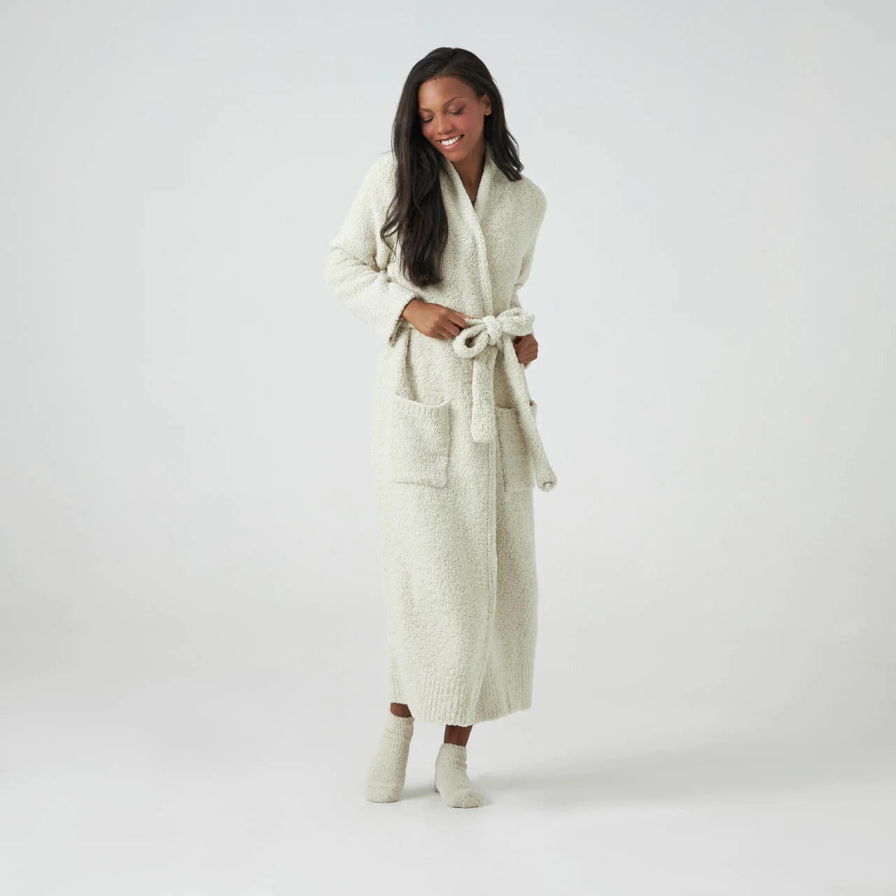 Kashwere Ultra Plush Malt Hampton Robe – casabelladecor.net