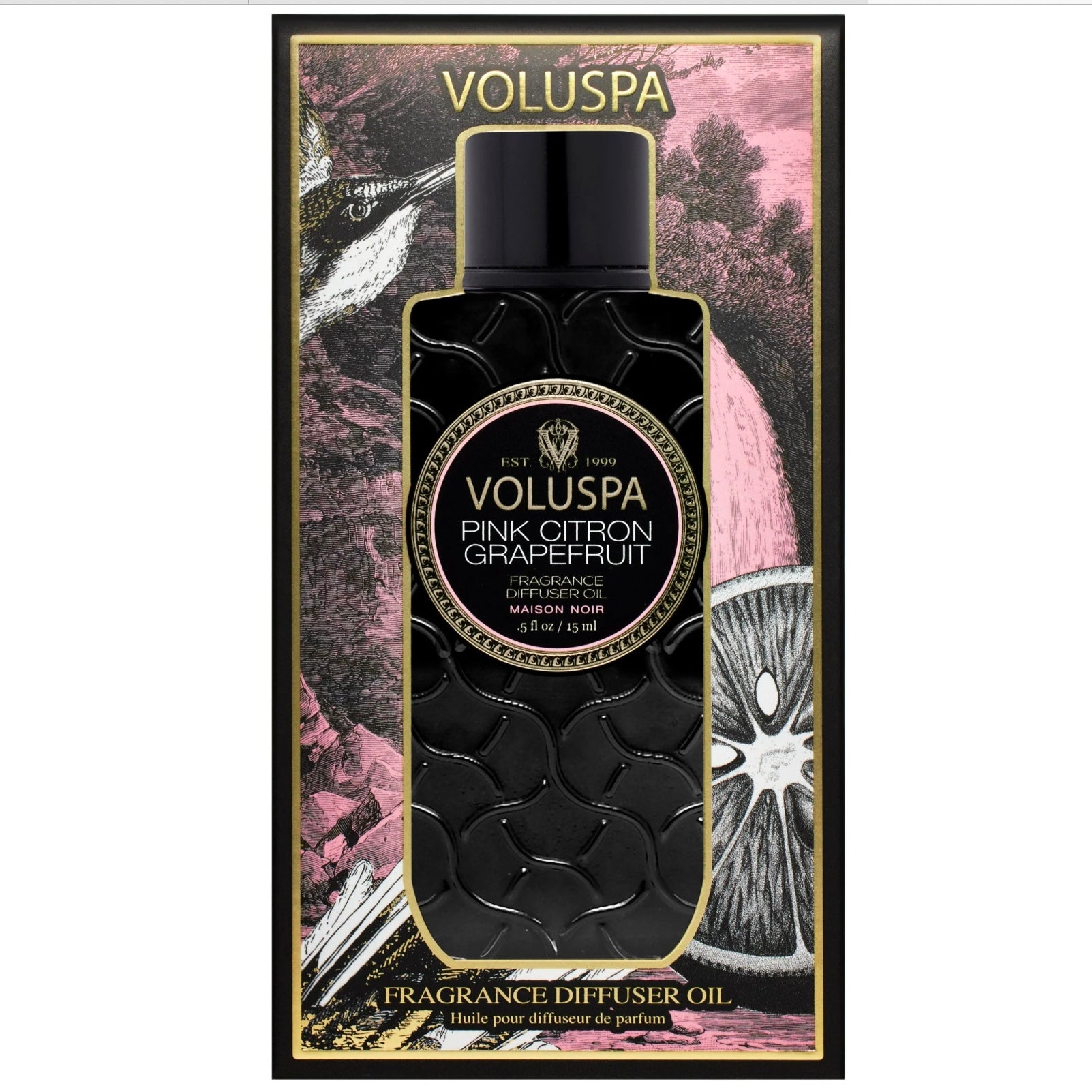 Voluspa Crisp Champagne Ultrasonic Diffuser Oil |Luxurious Champagne ...