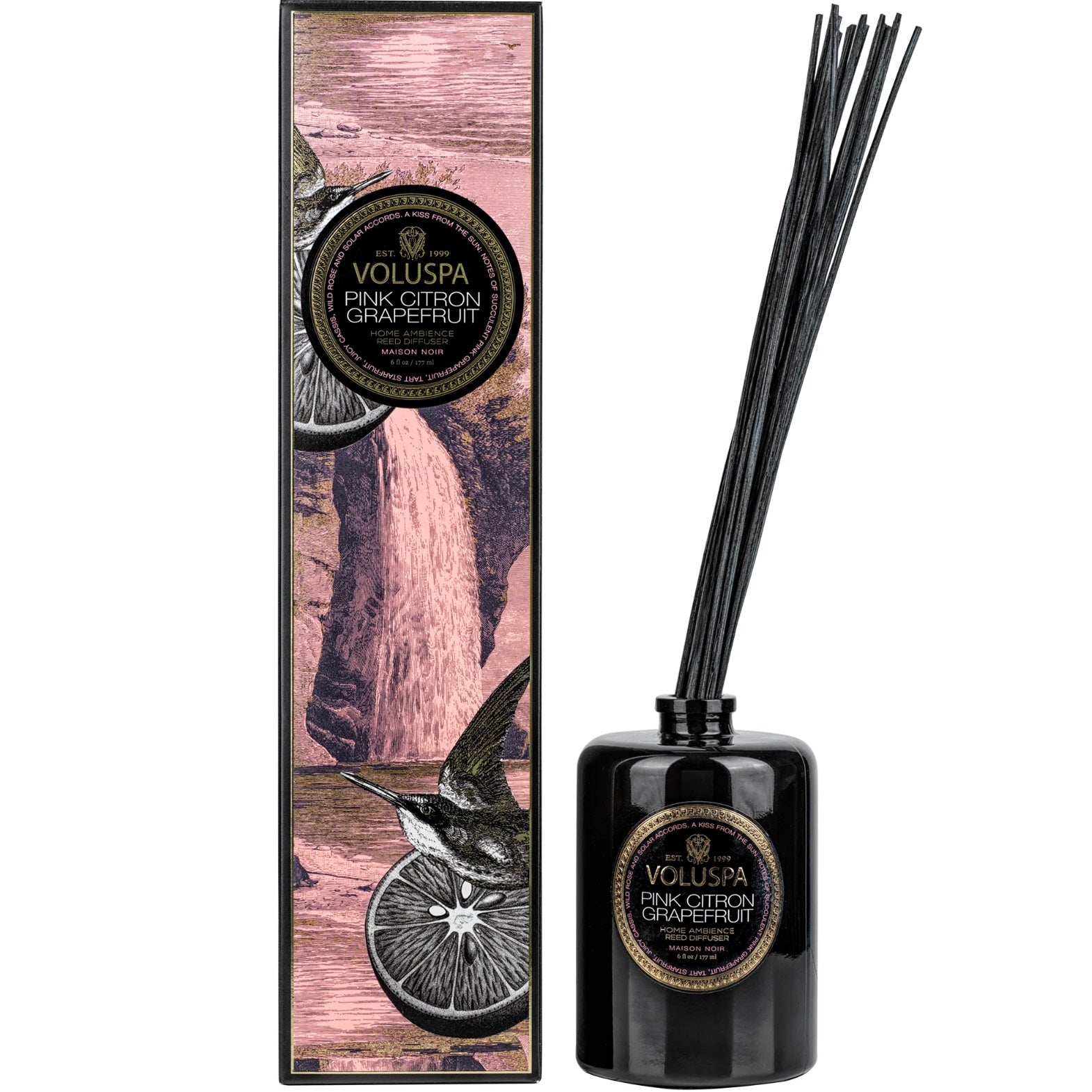 Voluspa Crisp Champagne Reed Diffuser – Long-Lasting Champagne ...