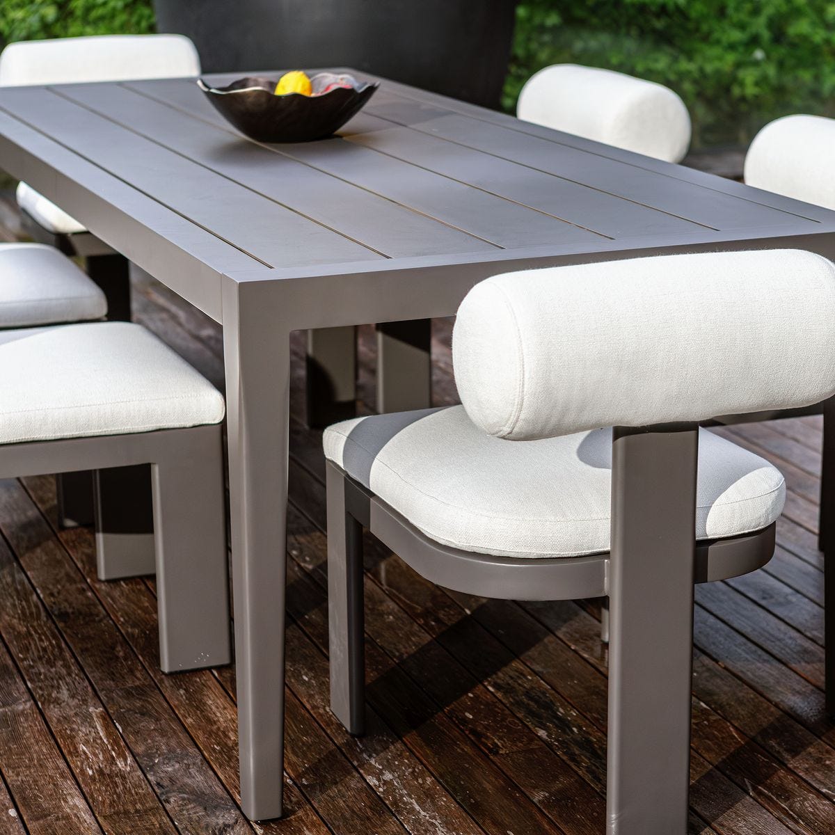 Uttermost Polanco Java Black Outdoor Dining Table – casabelladecor.net