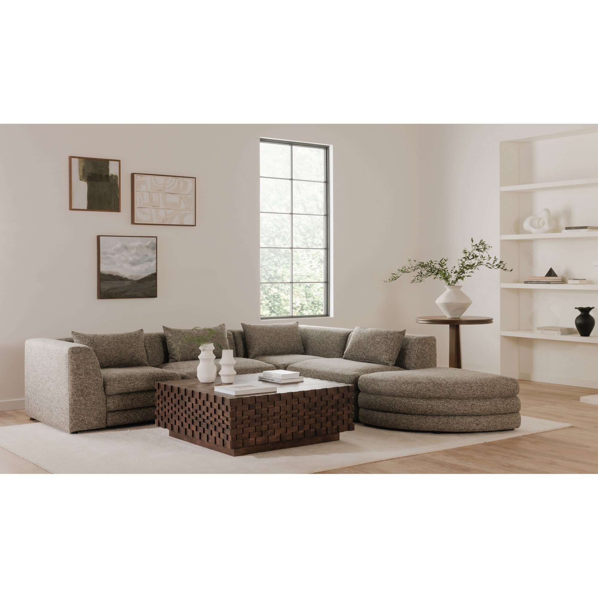Moe's Home Collection Lowtide Alcove Modular Sectional – casabelladecor.net