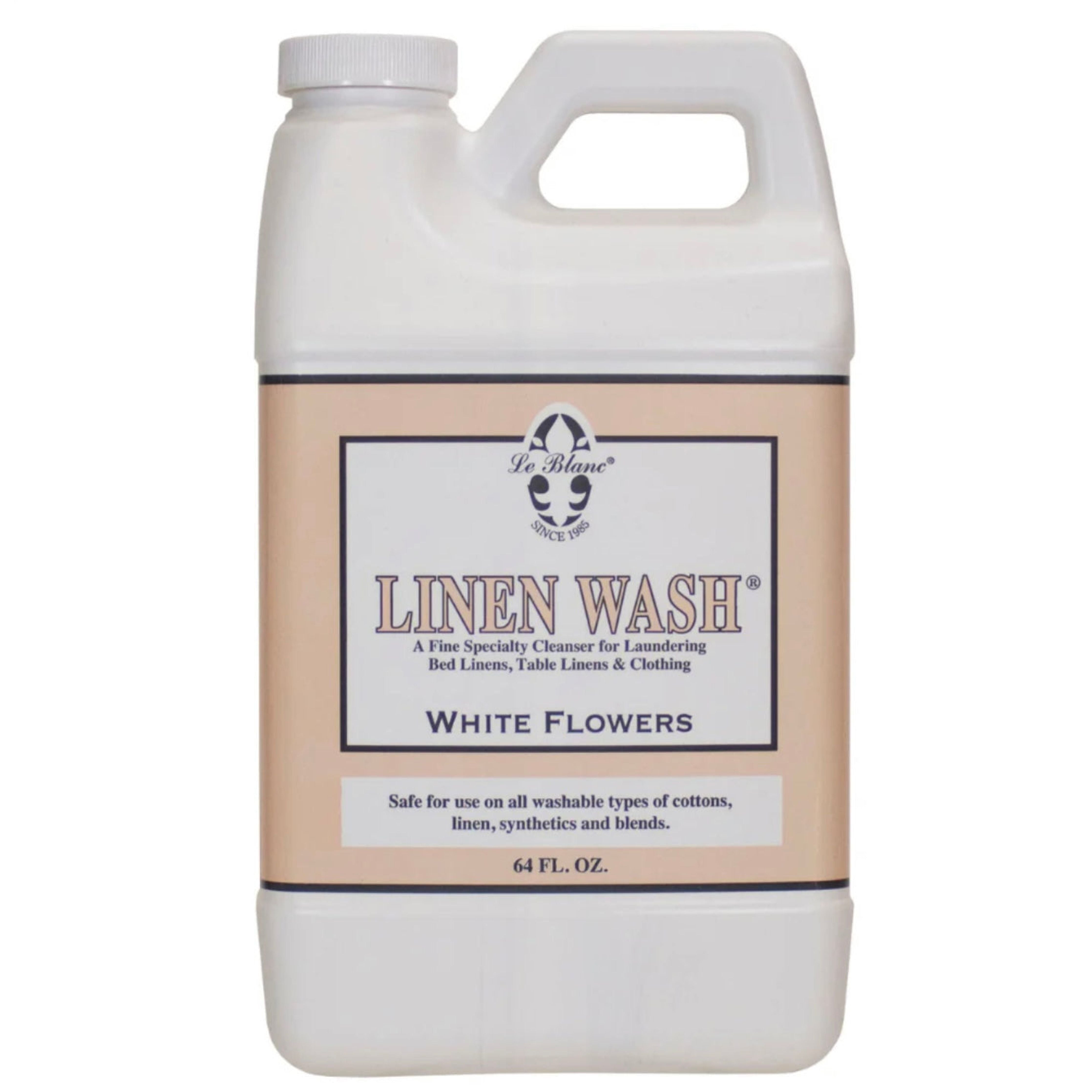 Le Blanc White Flowers Fragrance Linen Wash Laundry Detergent ~ SOLD O ...