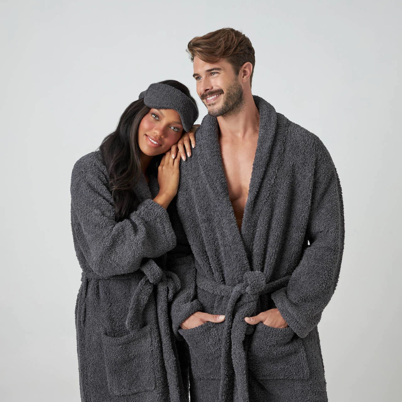 Kashwere Ultra Soft Signature Shawl Collar Robe Available In White, Cr ...