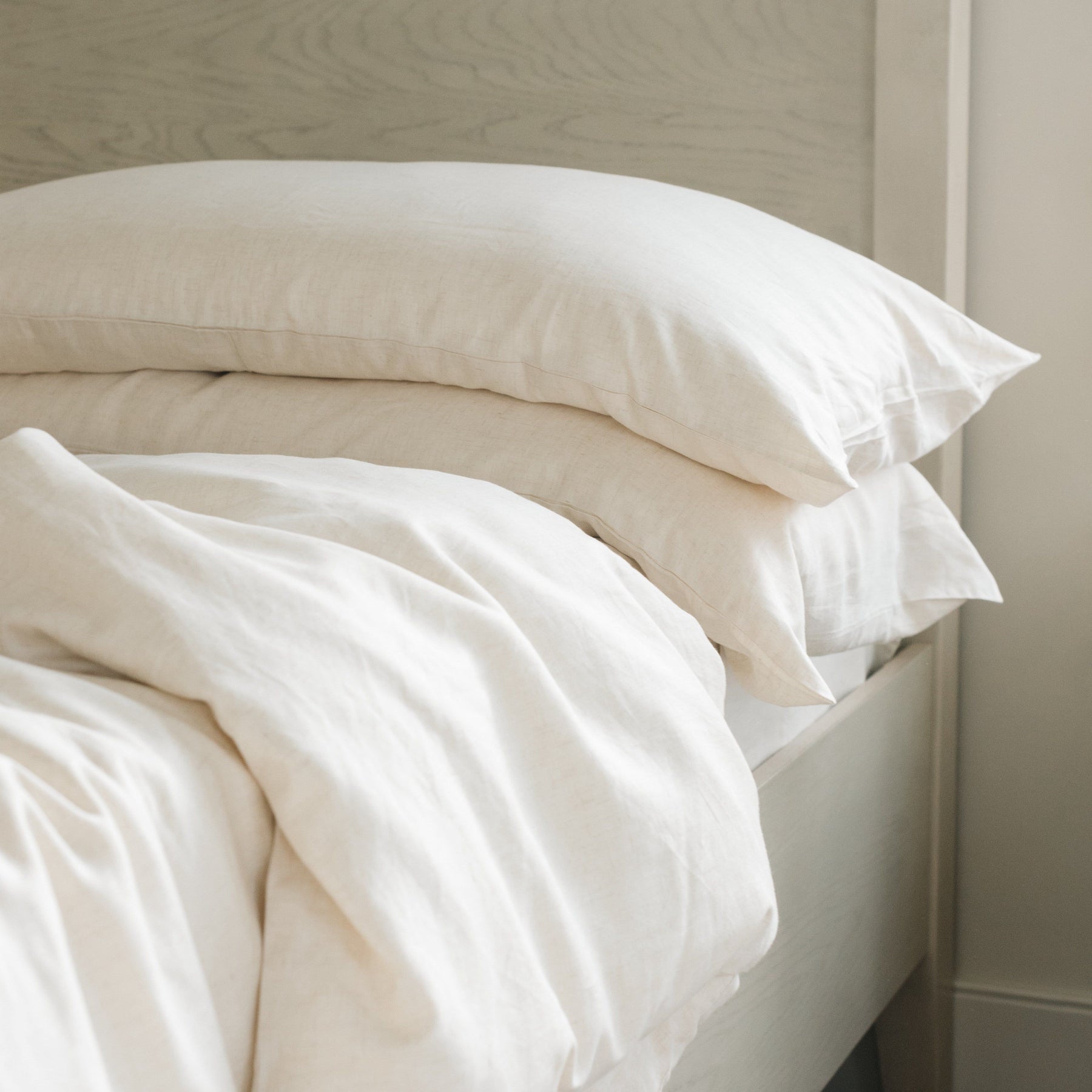 Cozy Earth Linen Bamboo Pillow Shams Available in Standard and King Si ...