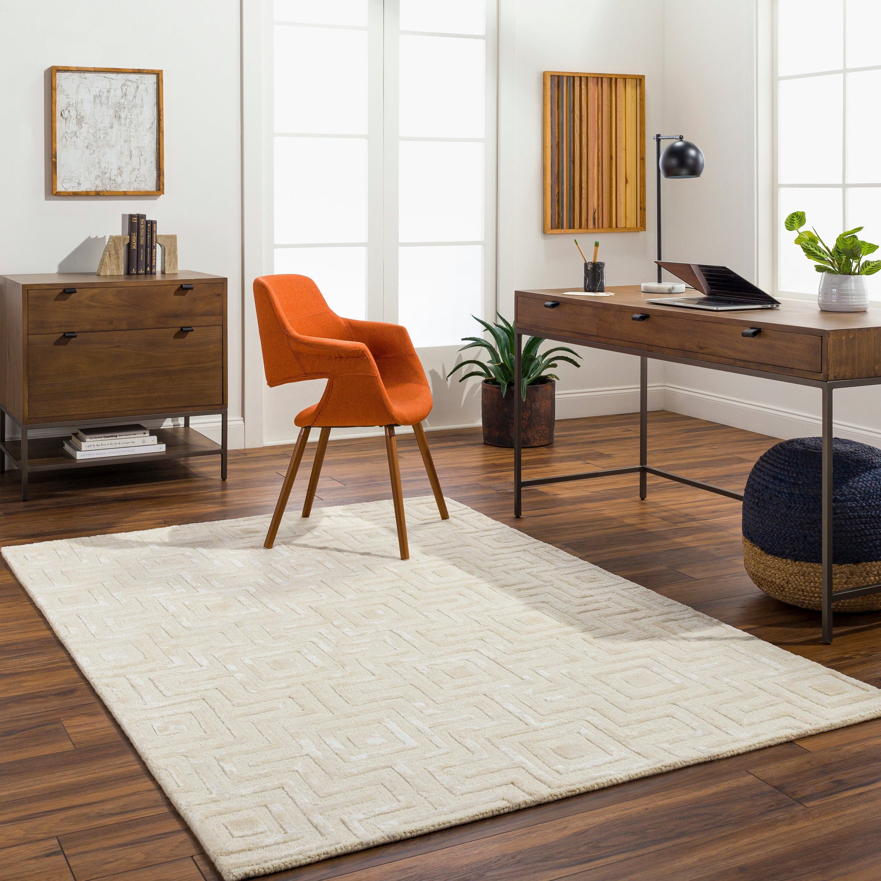 Surya Rugs Addison Collection Cream Pattern Area Rug ADD-2300 ...